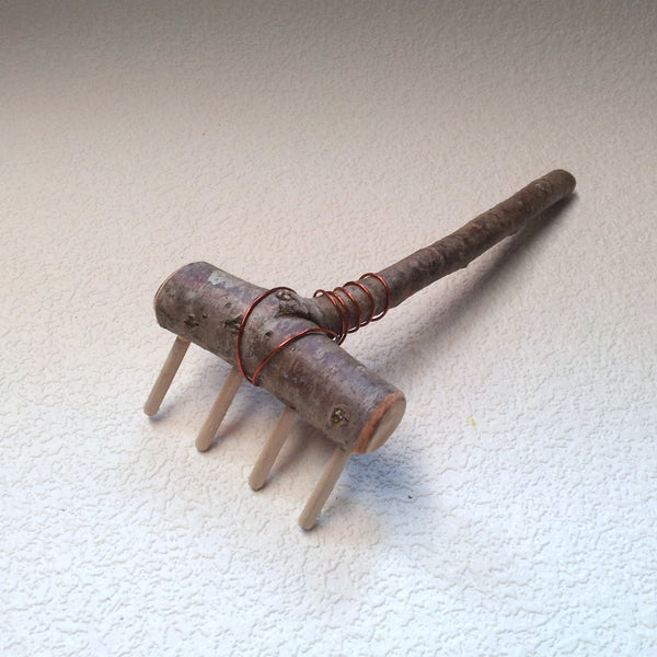 Tabletop Zen Garden Rake - From the Forest Floor VIII – www.Mudmom.com