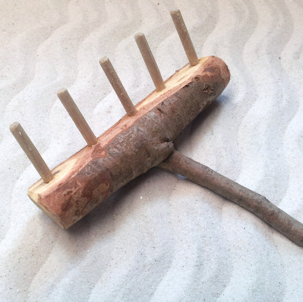 Tabletop Zen Garden Rake - From the Forest Floor II – www.Mudmom.com